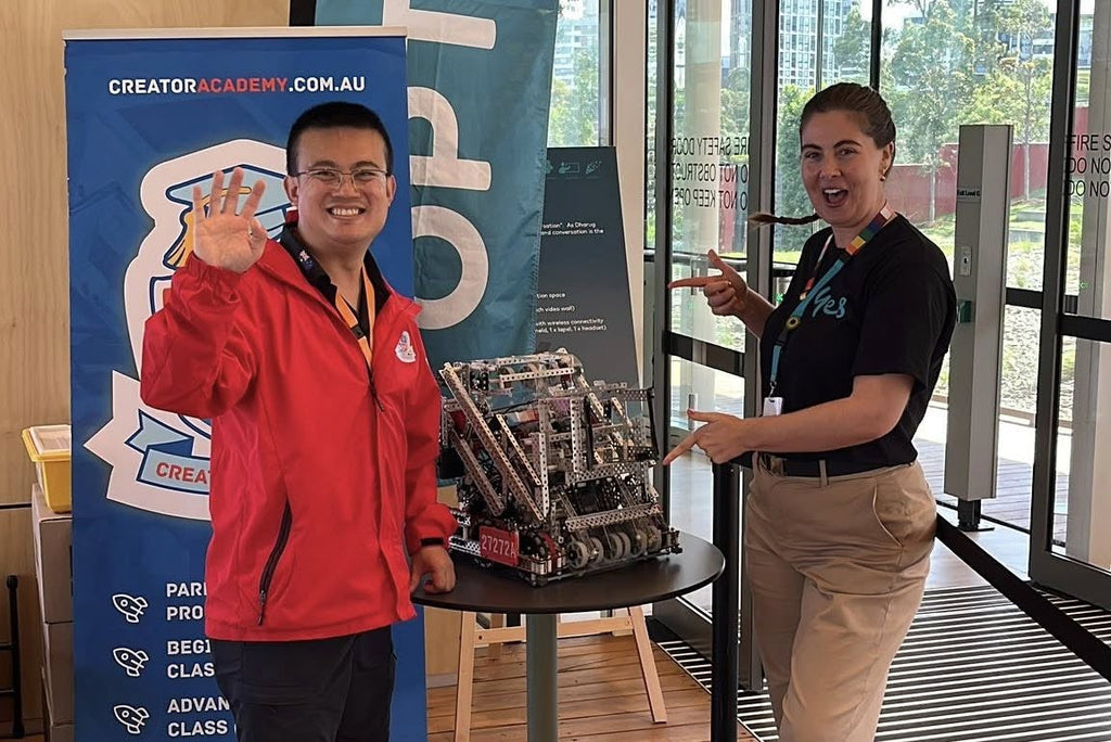 Robotics Showcase Day at Optus HQ – Creator Academy Pty Ltd